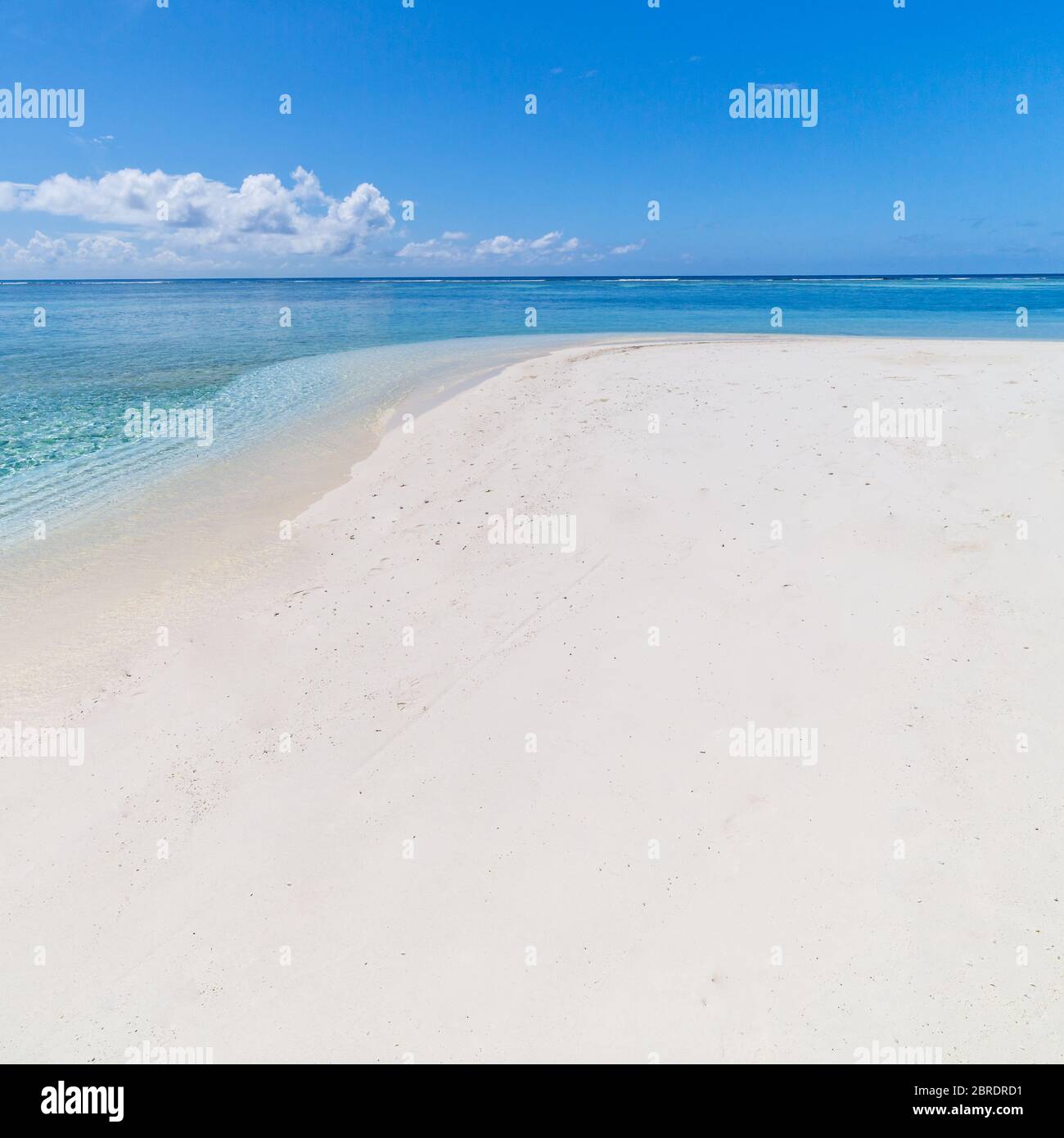 Empty beach scene for sea sand sky concept. Summer beach background ...