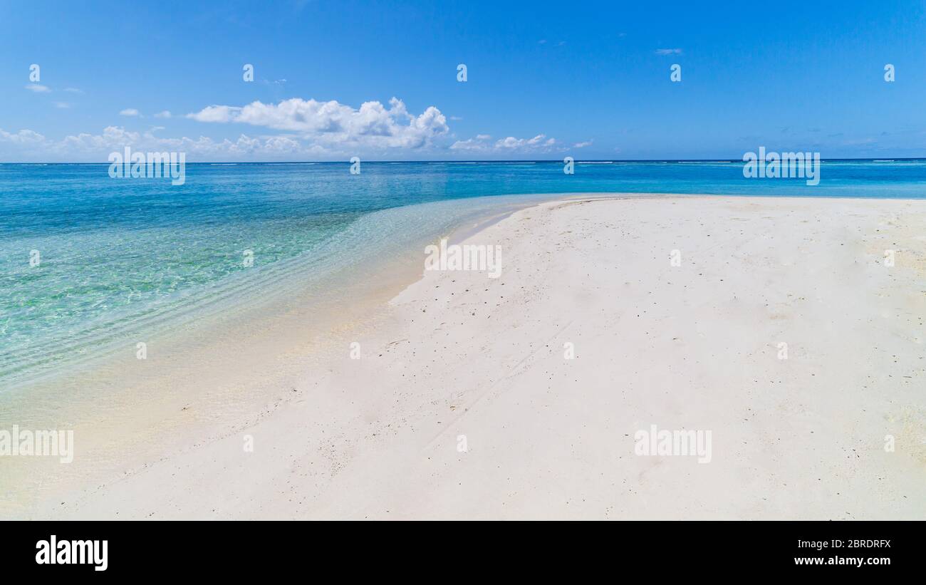 Empty beach scene for sea sand sky concept. Summer beach background ...