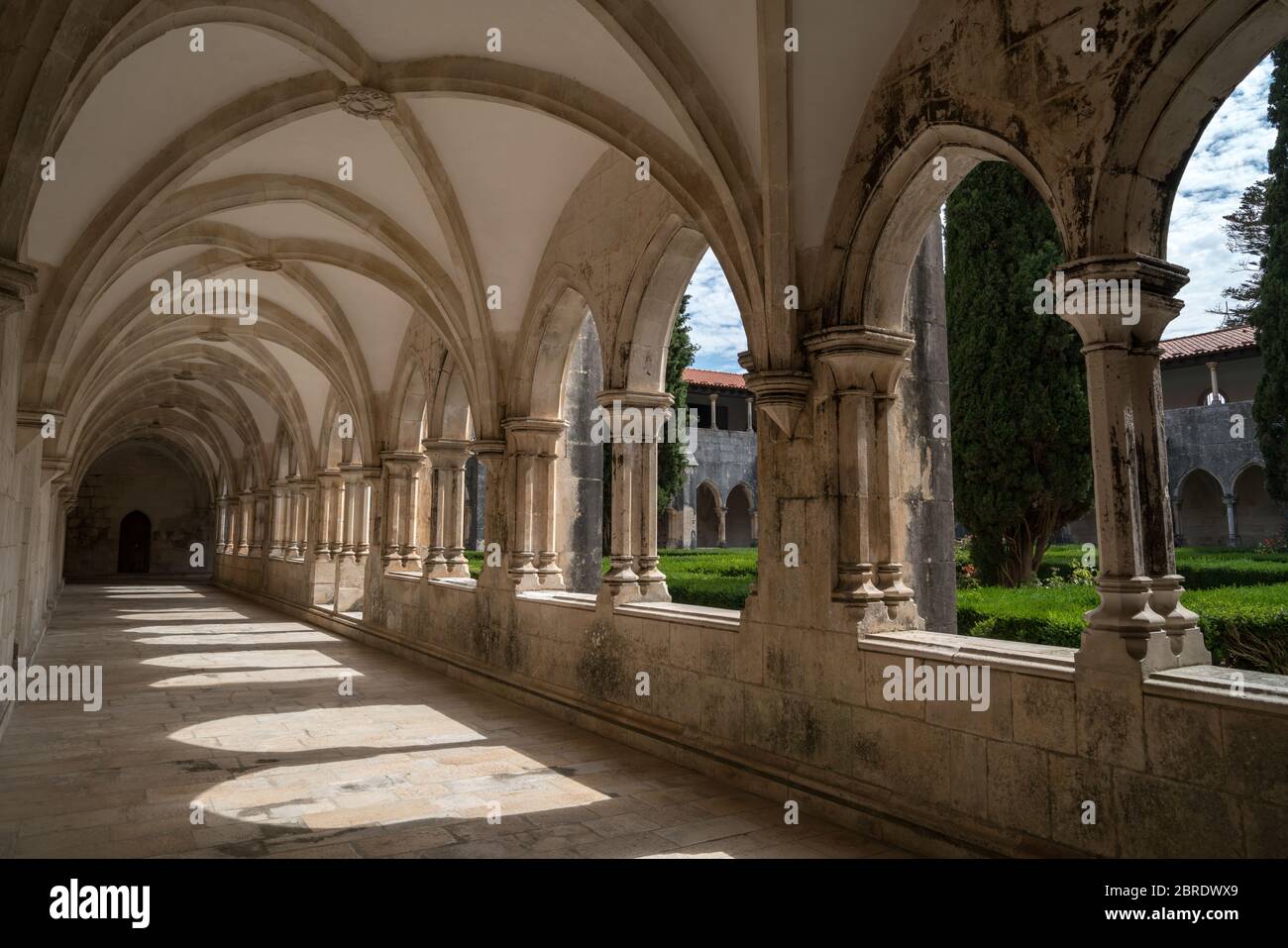 Cloister of King Afonso at Monastery of Saint Mary of the Victory in ...