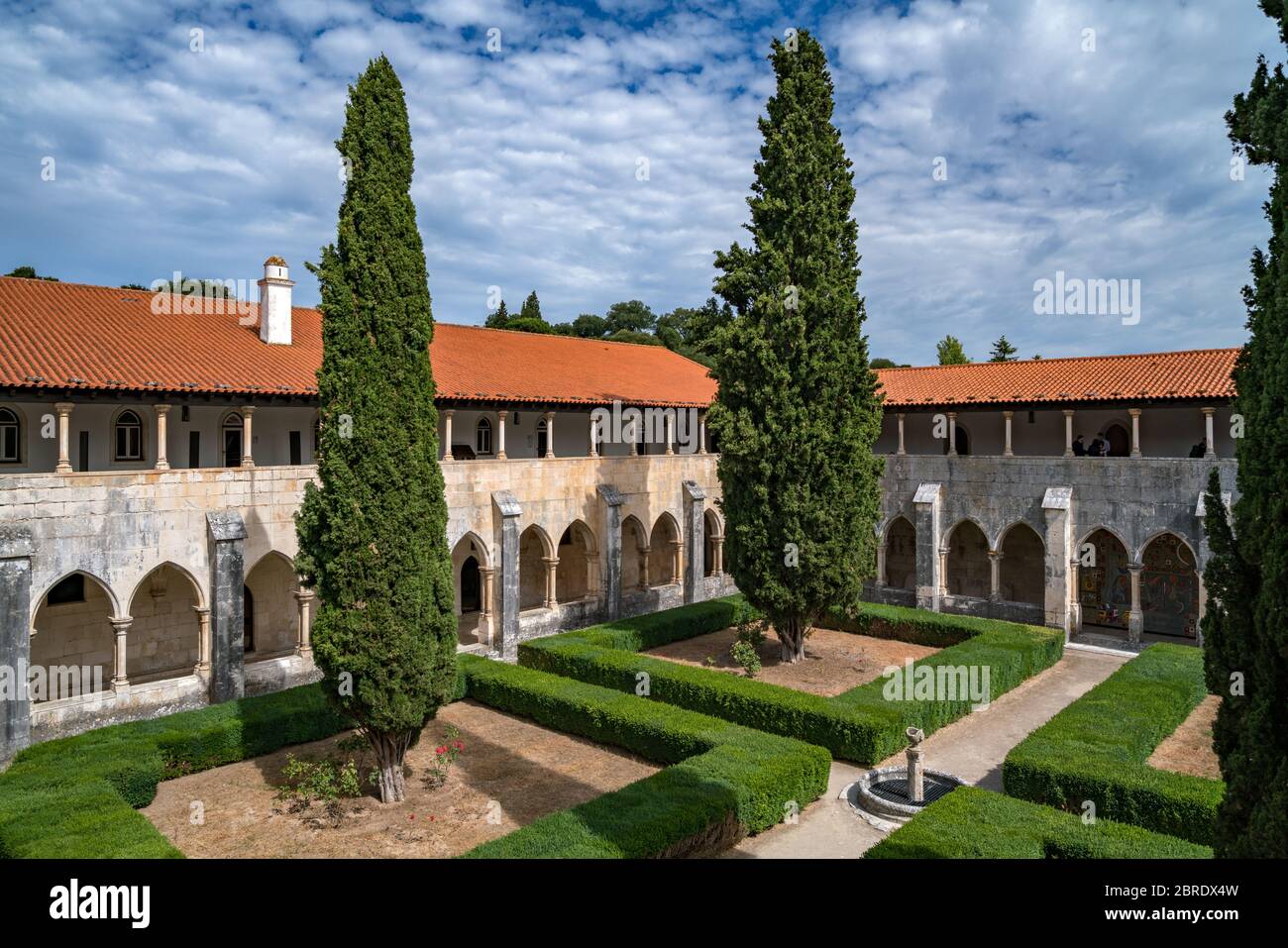 Cloister of King Afonso at Monastery of Saint Mary of the Victory in ...