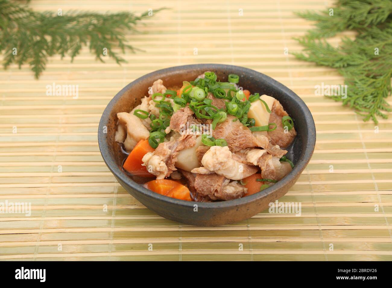 Stewed Beef Tendon Stock Photo - Alamy
