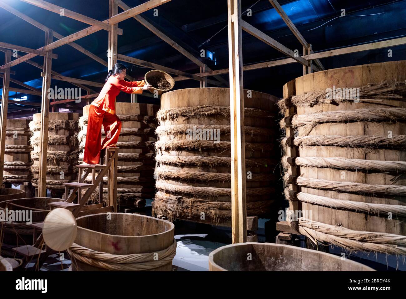 Museum of fish sauce, Phan Thiet, Binh Thuan province, Vietnam - May 16 ...