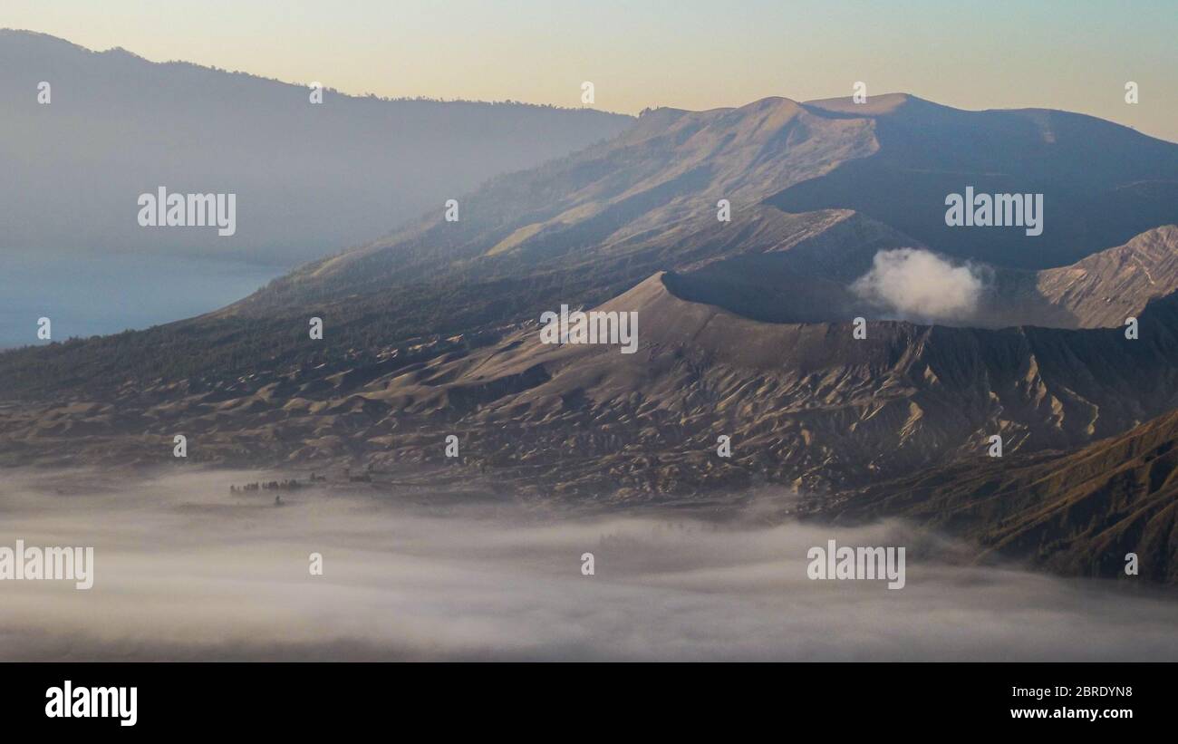 Volcanoes of Bromo National Park, Java, Indonesia Stock Photo - Alamy