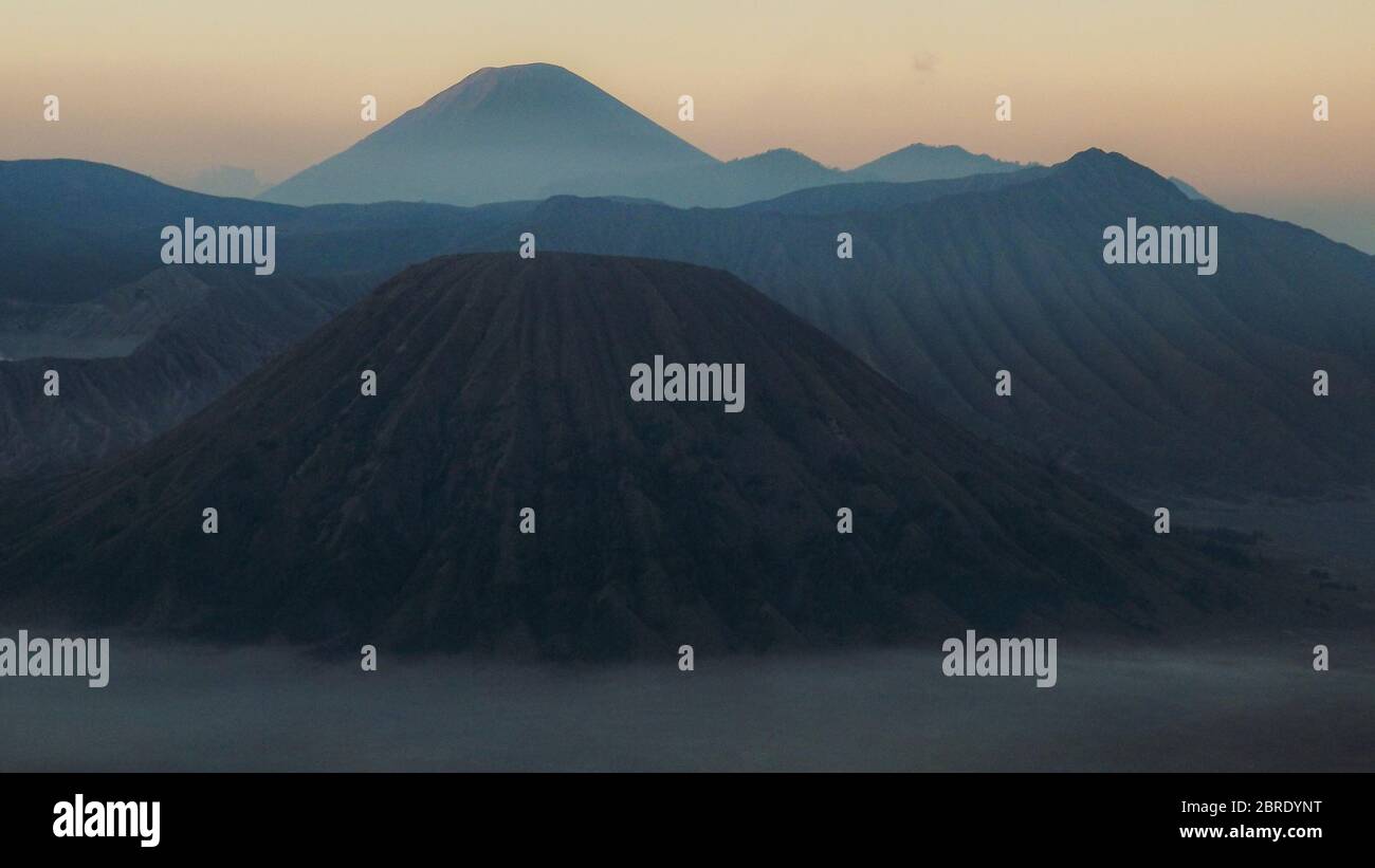 Volcanoes of Bromo National Park, Java, Indonesia Stock Photo - Alamy