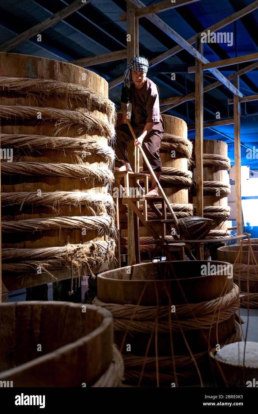 Museum of fish sauce, Phan Thiet, Binh Thuan province, Vietnam - May 16 ...