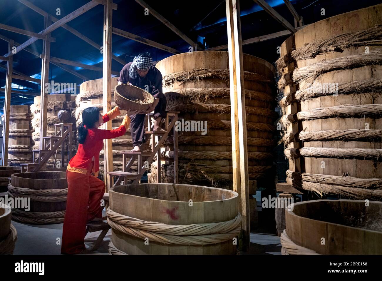 Museum of fish sauce, Phan Thiet, Binh Thuan province, Vietnam - May 16 ...
