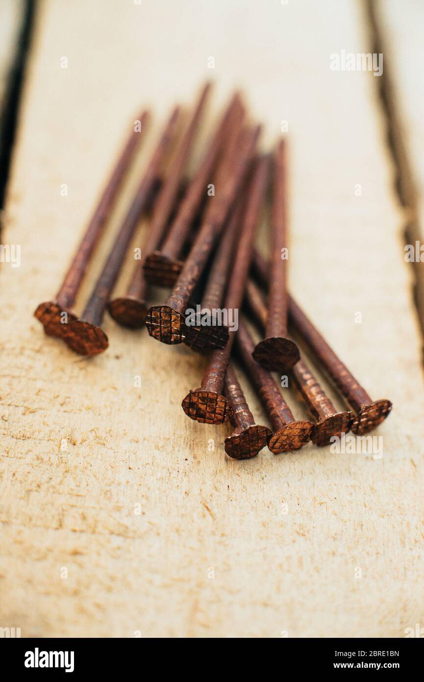 Oxidized nail hi-res stock photography and images - Alamy