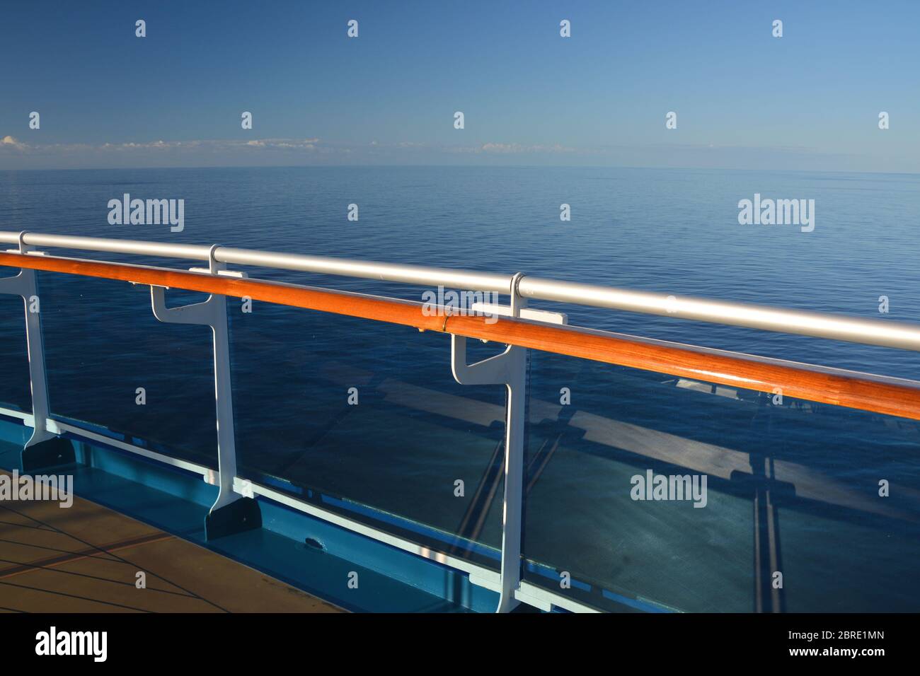 Sea view from cruise ship sailing to Caribbean Stock Photo - Alamy