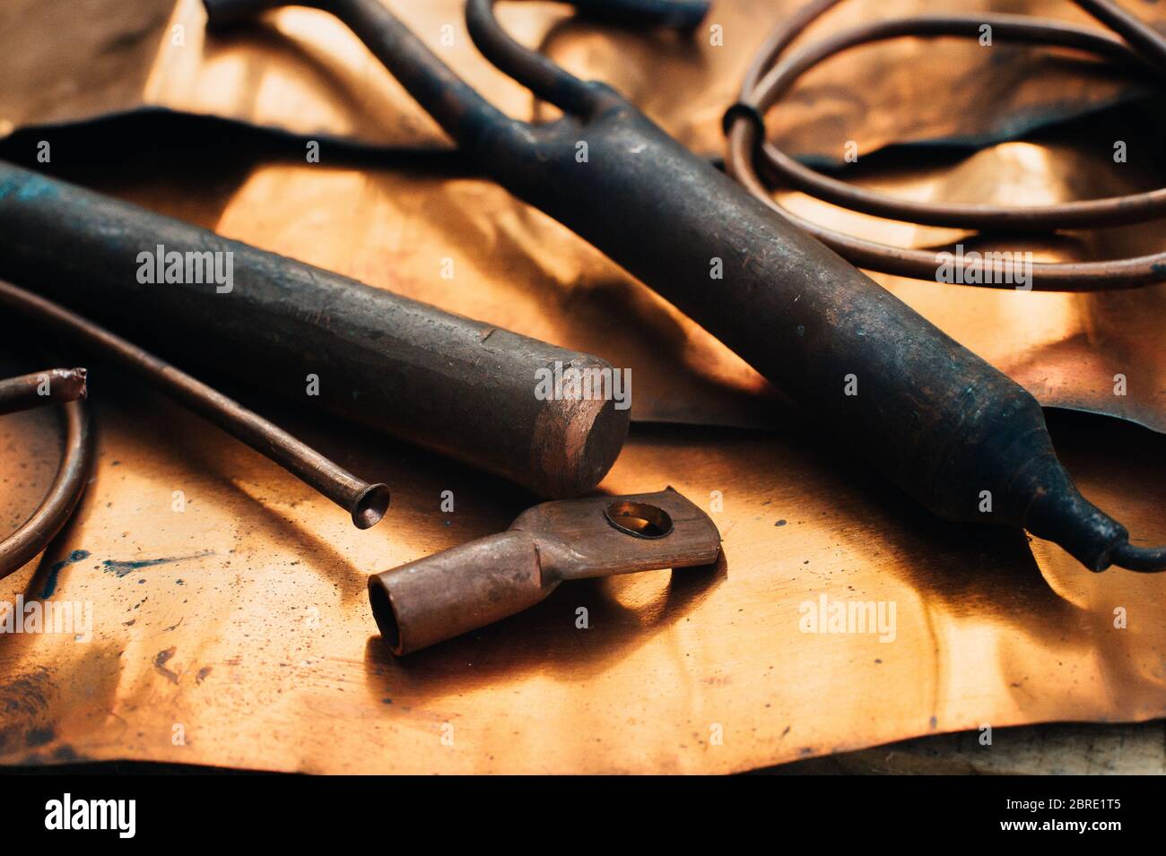 Copper scrap metal, copper sheets, copper spare parts and details ...