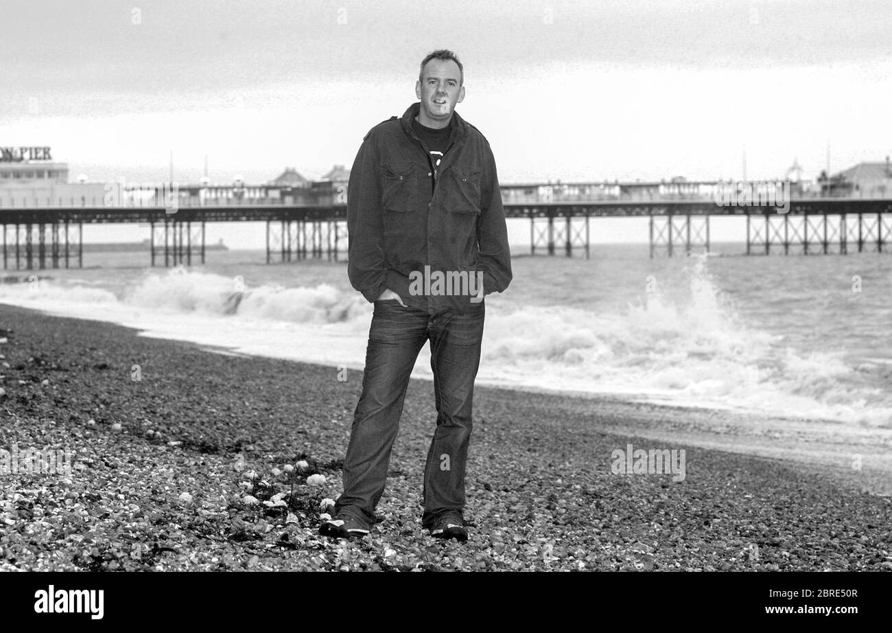 Norman cook fatboy slim Black and White Stock Photos & Images - Alamy