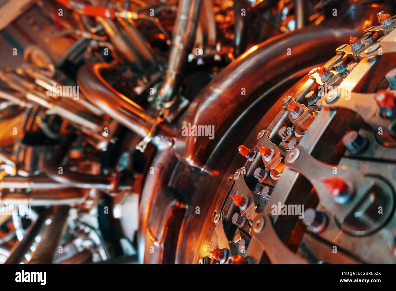 Element of a turbo compressor of a gas turbine, individual parts of an ...