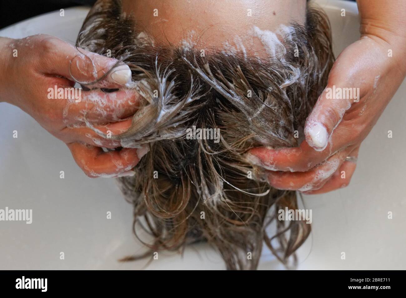 Hand washing facilities hi-res stock photography and images - Alamy