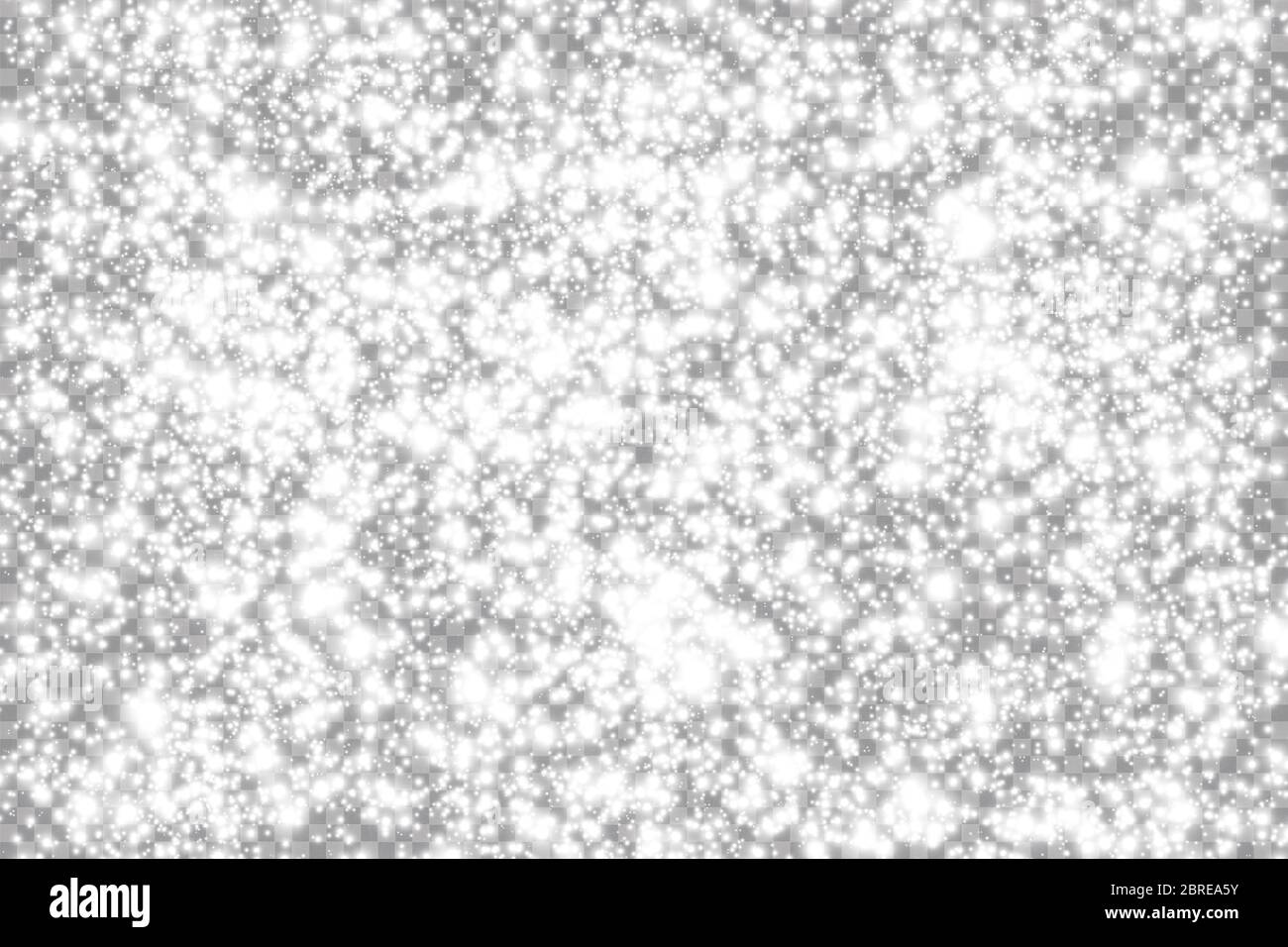 Falling snow on a transparent background Stock Vector Image & Art - Alamy