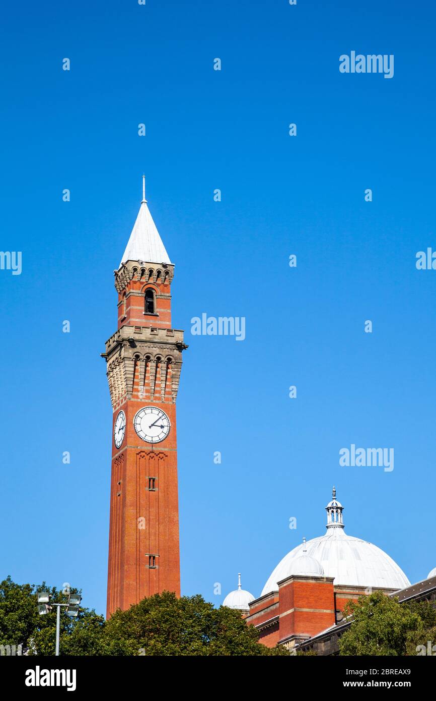 Old joe clock tower at birmingham university hi-res stock photography ...