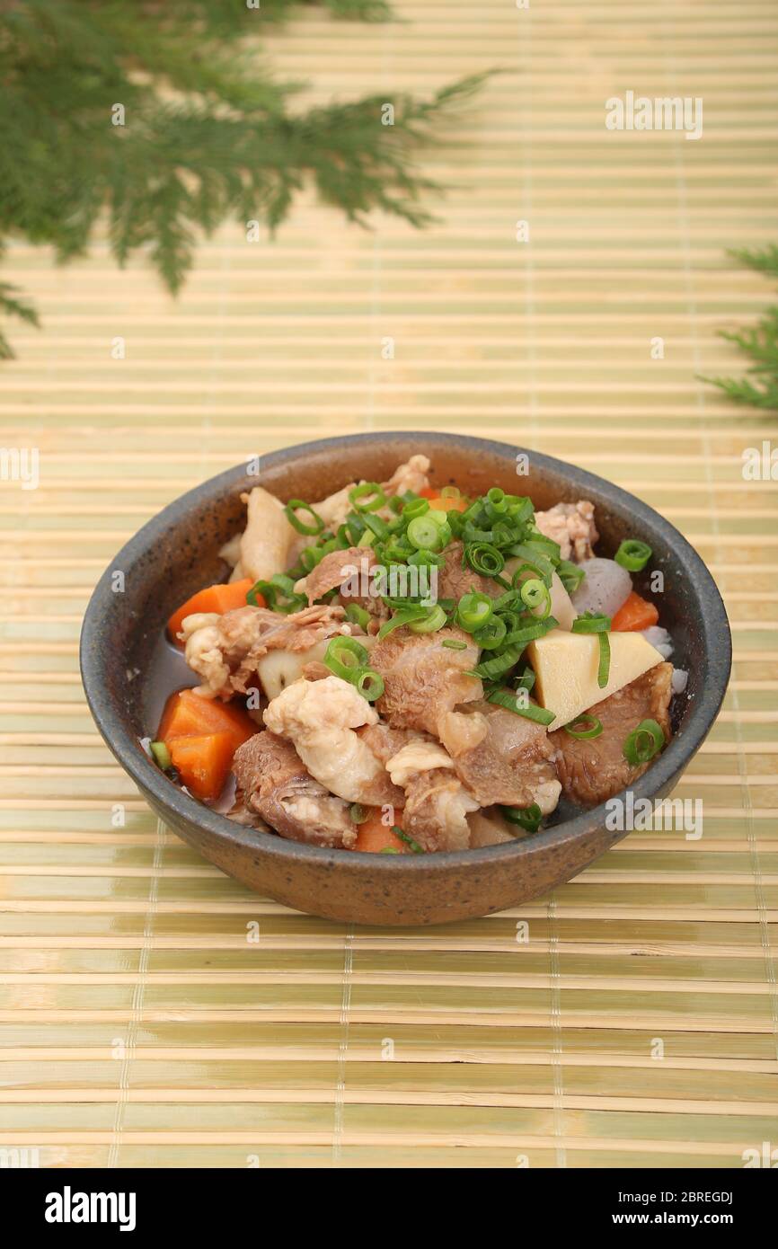 Stewed Beef Tendon Stock Photo - Alamy