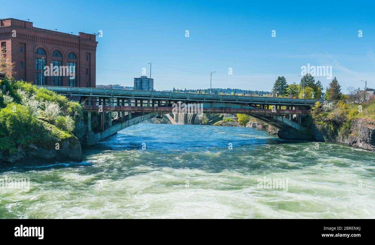 Spokane falls sunset hi-res stock photography and images - Alamy