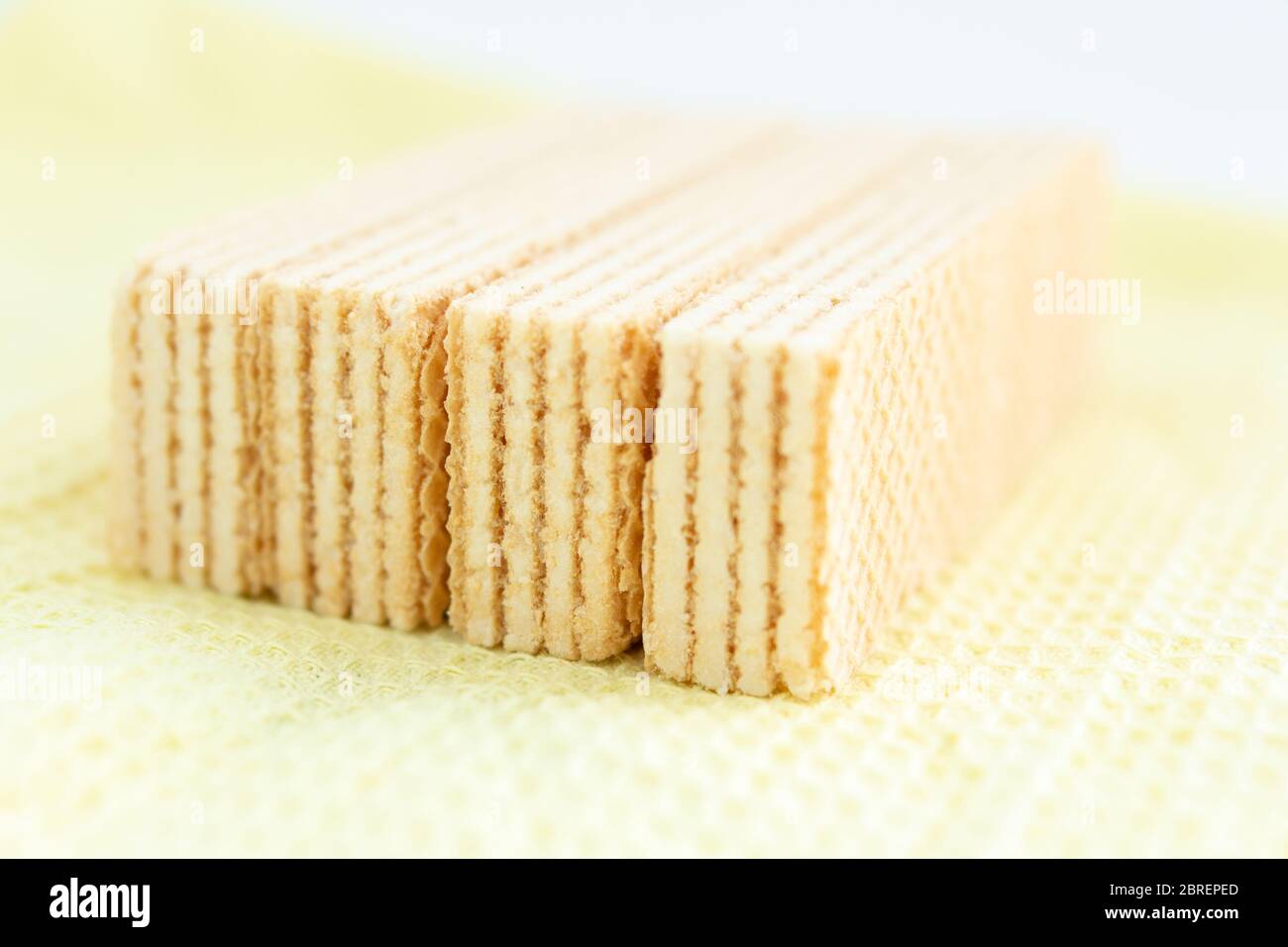 wafer with a white layer on white background Stock Photo - Alamy