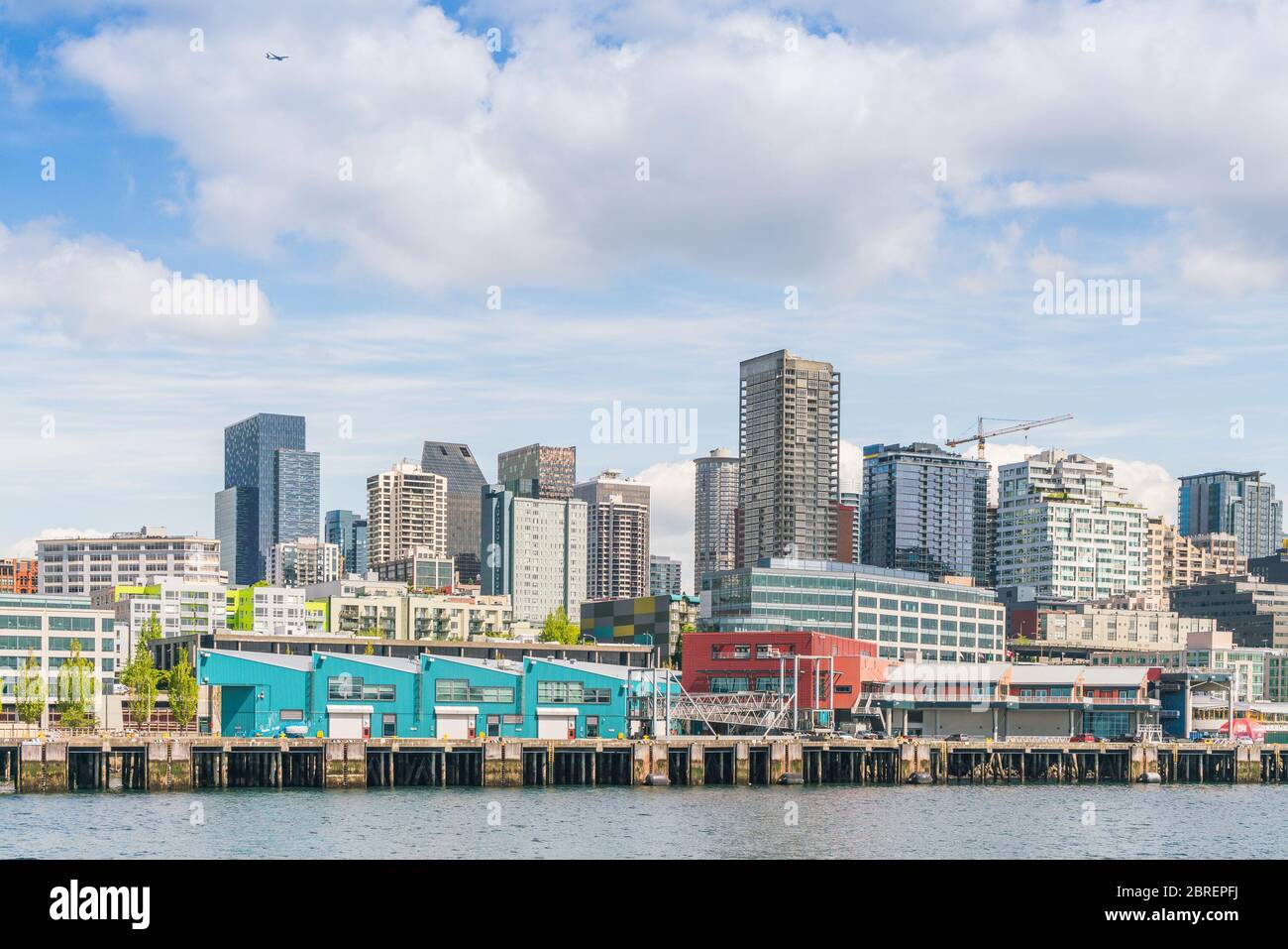 Seattle bay waterfront downtown town hi-res stock photography and ...