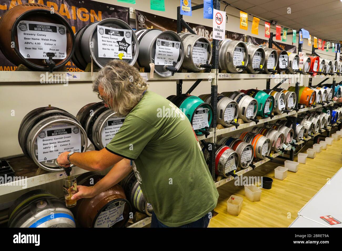 Leicester Beer Festival Stock Photo - Alamy