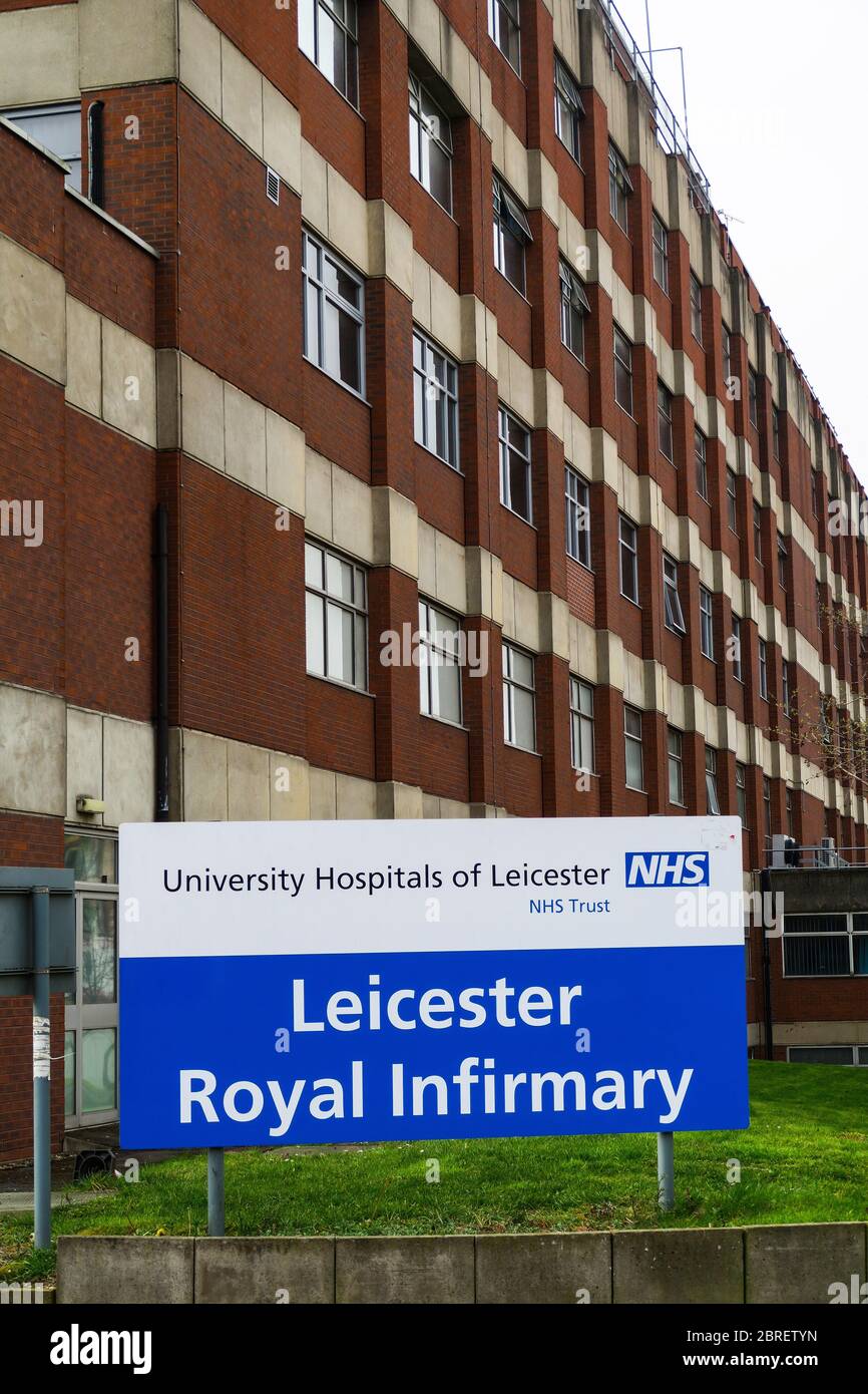 Leicester royal infirmary hi-res stock photography and images - Alamy