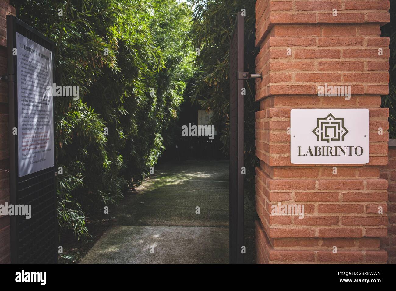 Masone labyrinth italy hi-res stock photography and images - Alamy