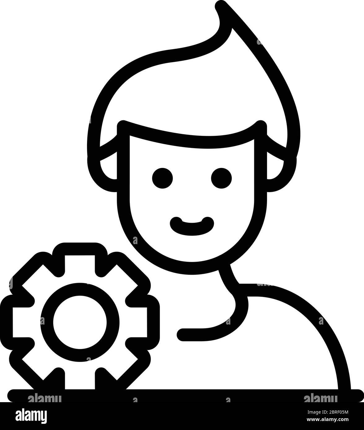 Construction estimator Stock Vector Images - Alamy