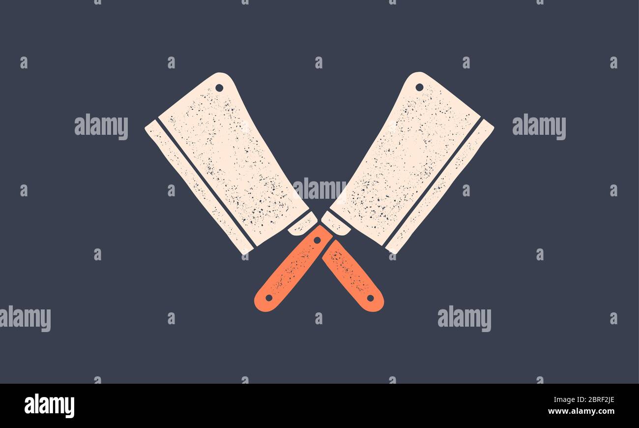 Set of butcher knives icons Stock Vector Image & Art - Alamy