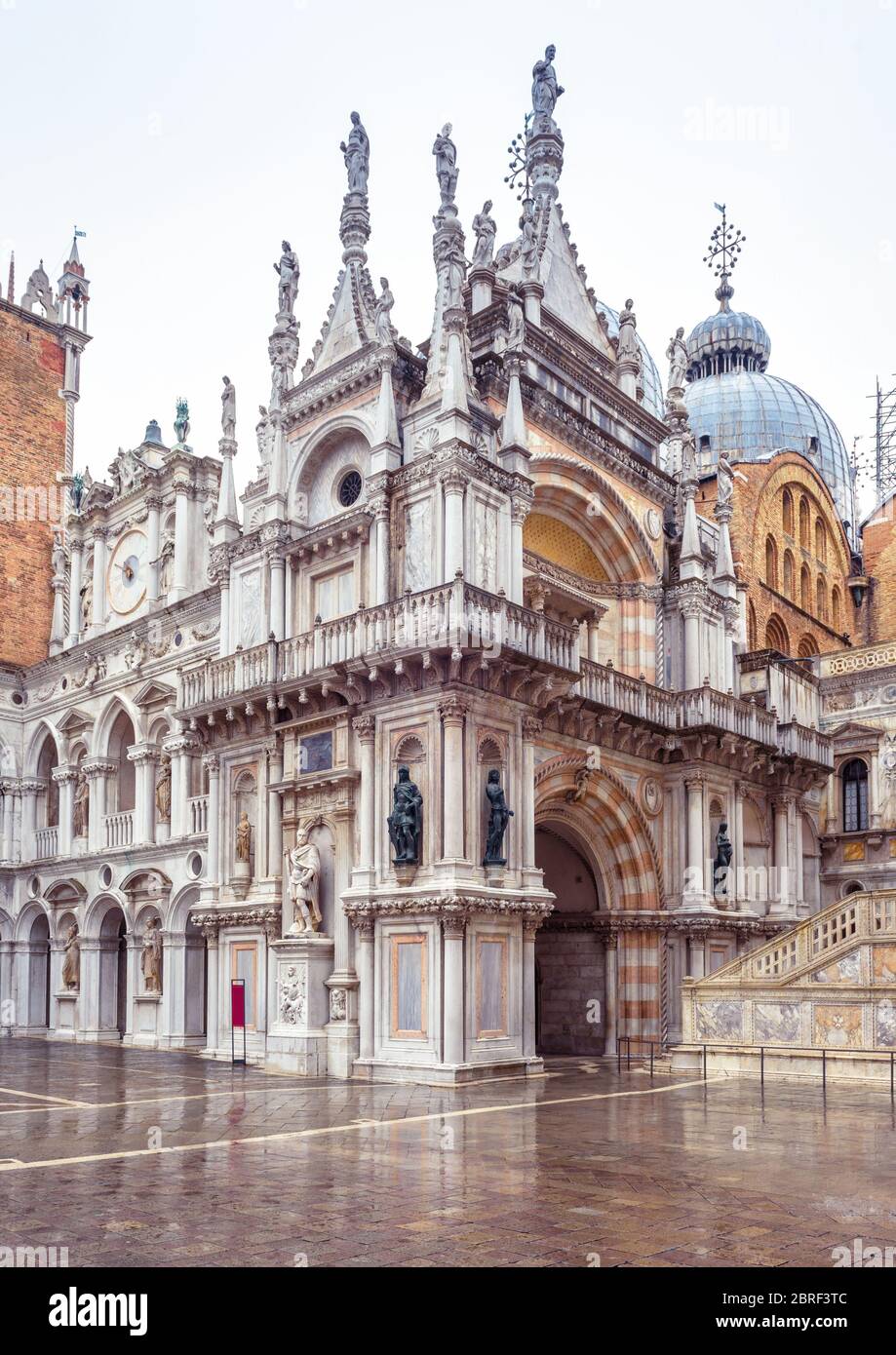 Doge's Palace or Palazzo Ducale, Venice, Italy. It is one of the top ...