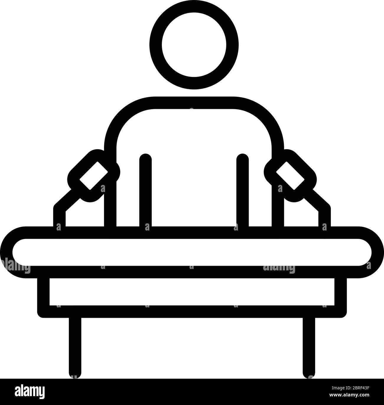 Investigator icon, outline style Stock Vector Image & Art - Alamy