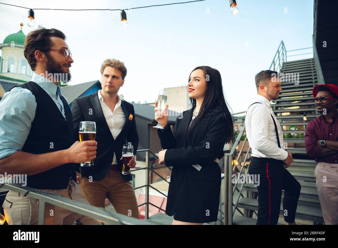 Young People Drinking Alcohol