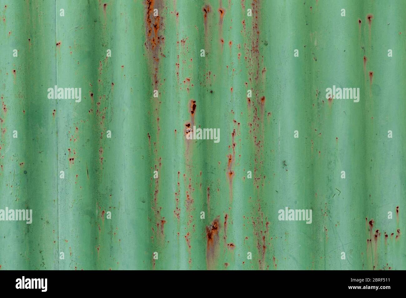 Corrugated metal texture or iron steel texture with traces of rust ...