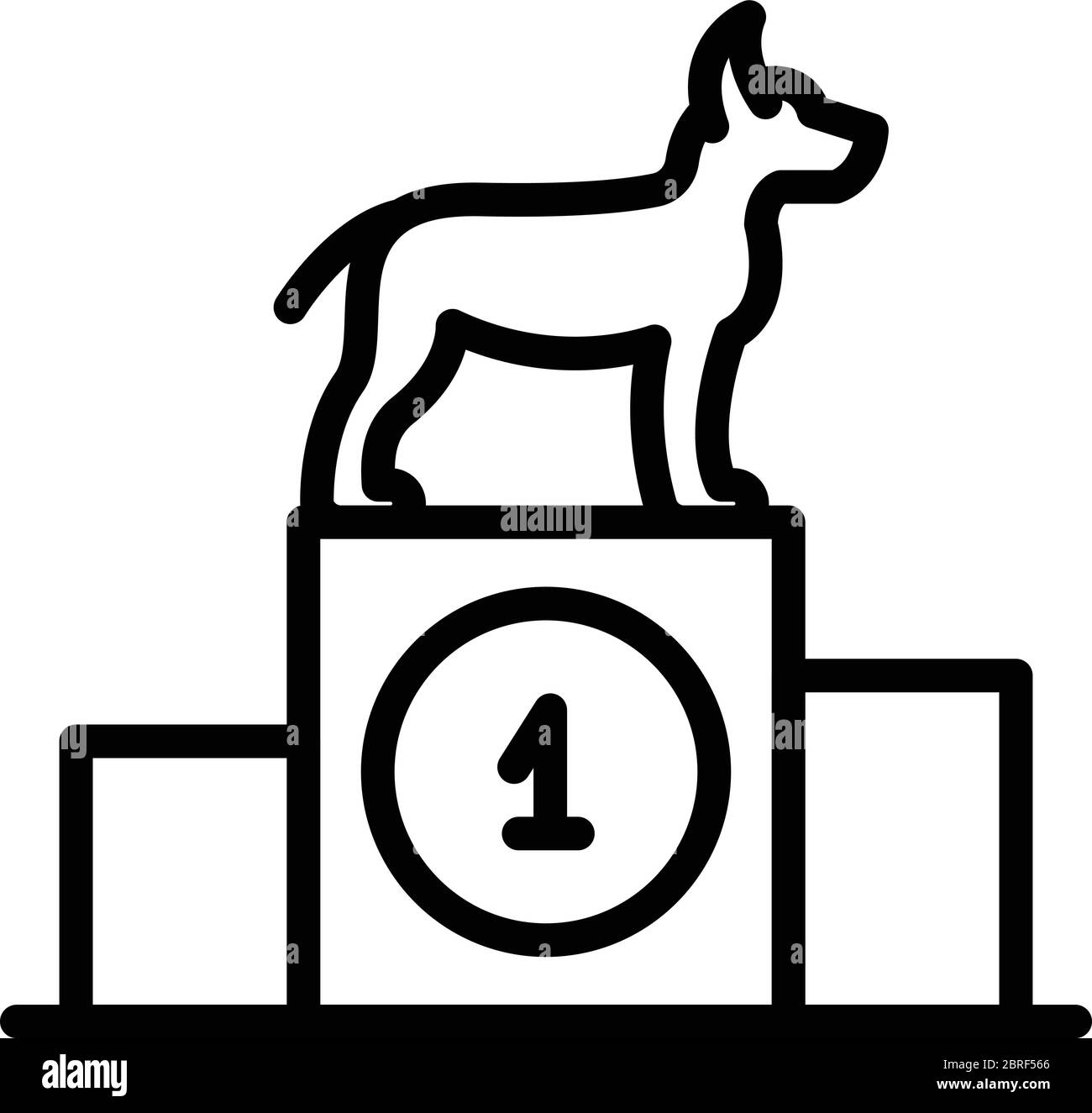 Dog pedestal Cut Out Stock Images & Pictures - Alamy