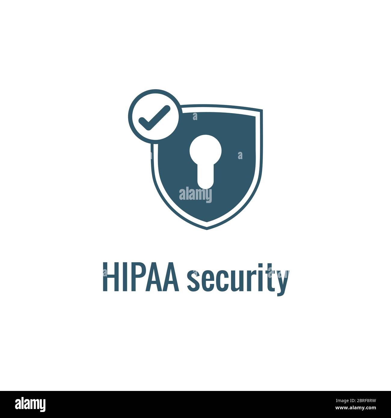 HIPAA Compliance icon set - hippa image involving medical privacy Stock ...