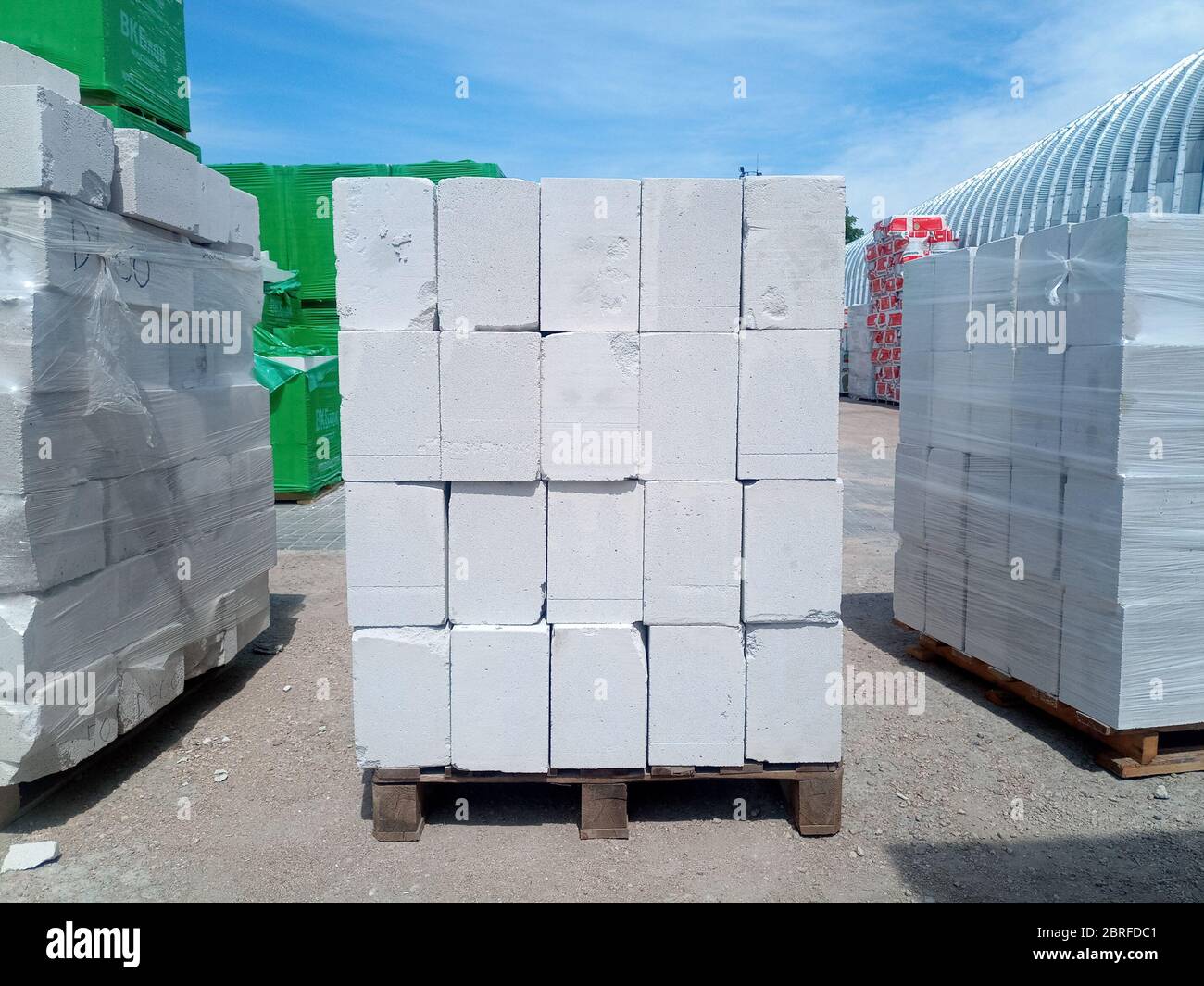 Taman, Russia - June 7, 2019: Storage of the gas block at the ...