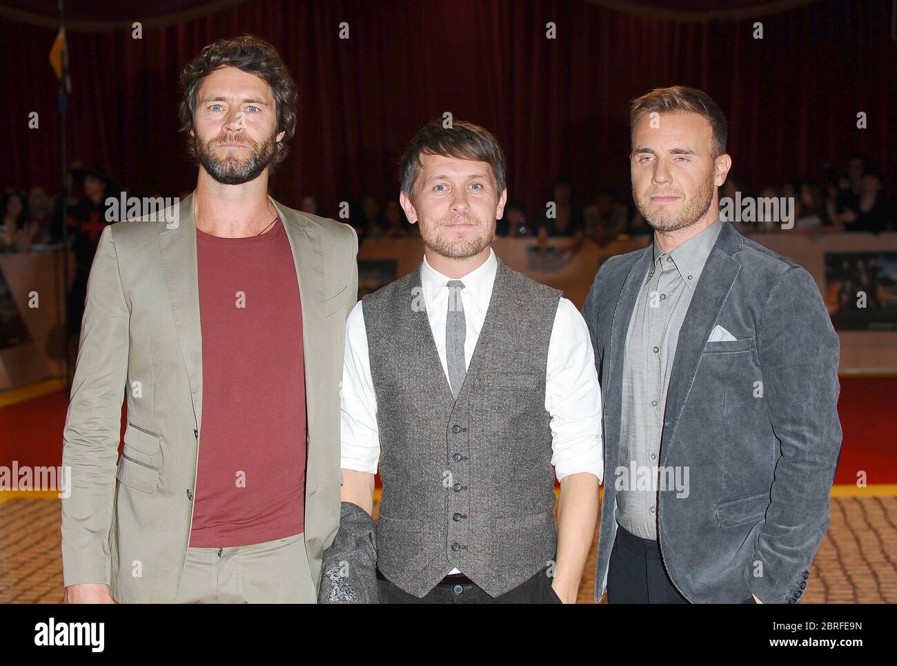 Howard Donald, Mark Owen and Gary Barlow from Take That attend The ...