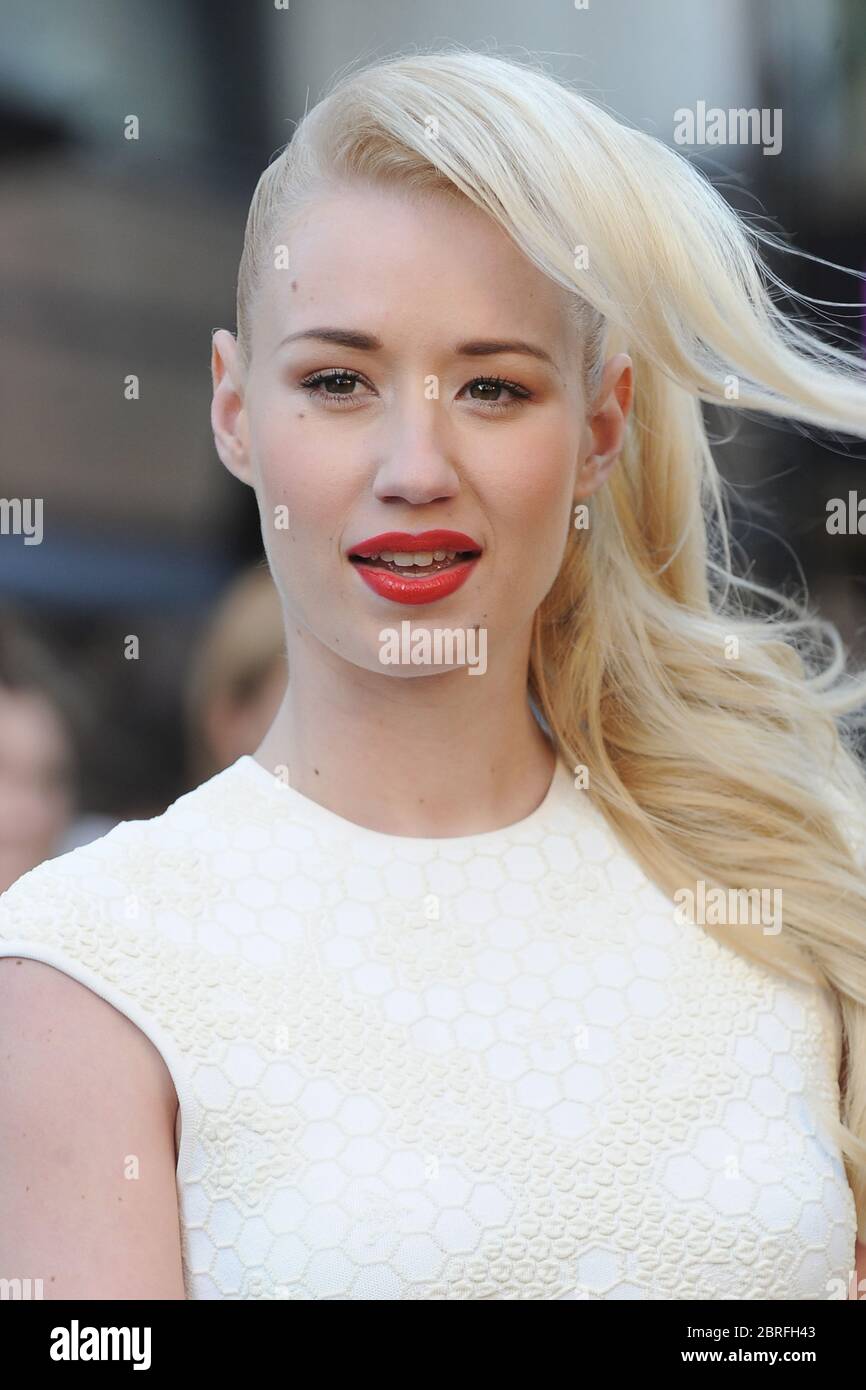 Australian rapper Iggy Azalea attends The World Premiere of World War Z ...