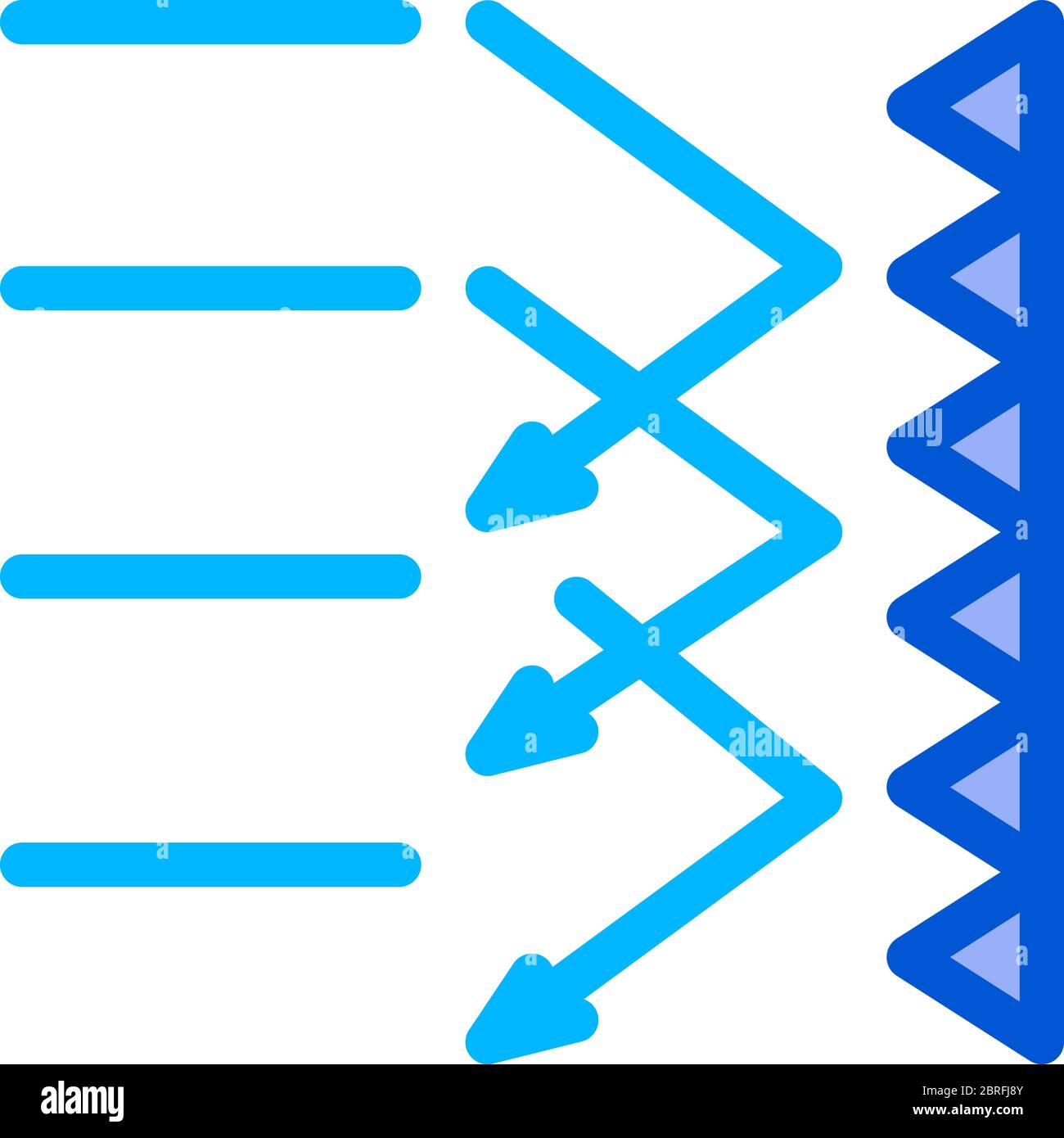 sound obstacle icon vector outline illustration Stock Vector Image ...