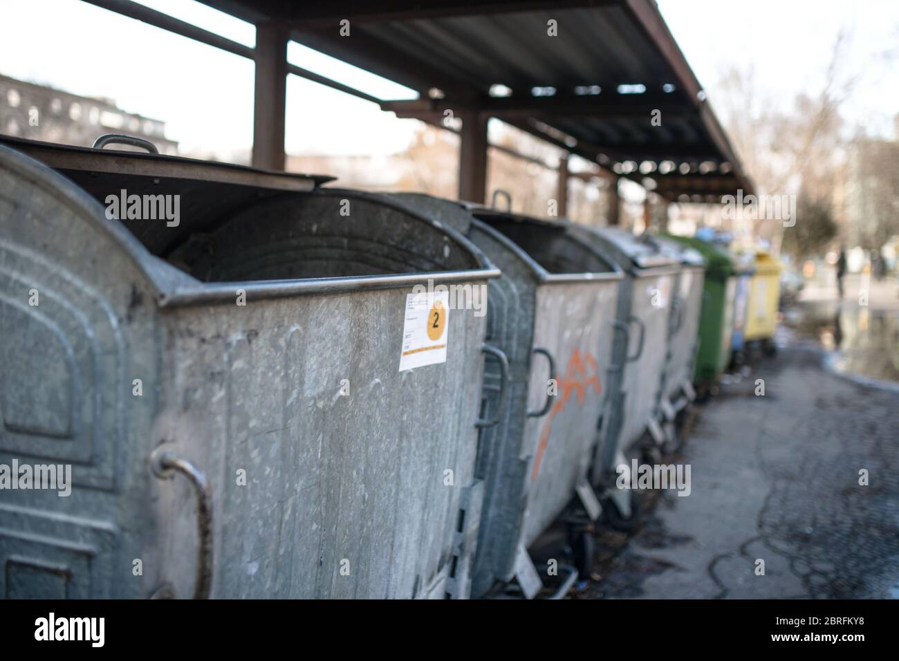 Empty ground with garbage hi-res stock photography and images - Alamy