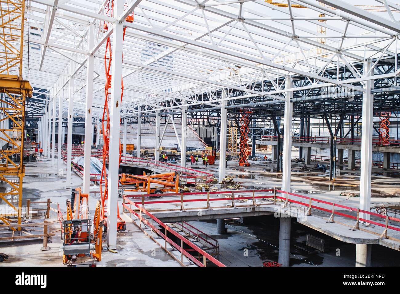 Steel frame structures hi-res stock photography and images - Alamy