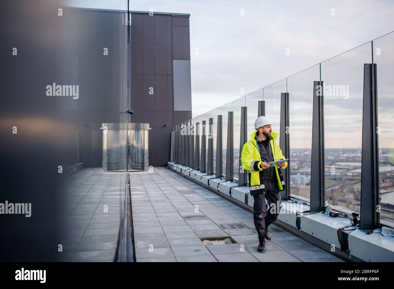 Engineer walking hi-res stock photography and images - Alamy
