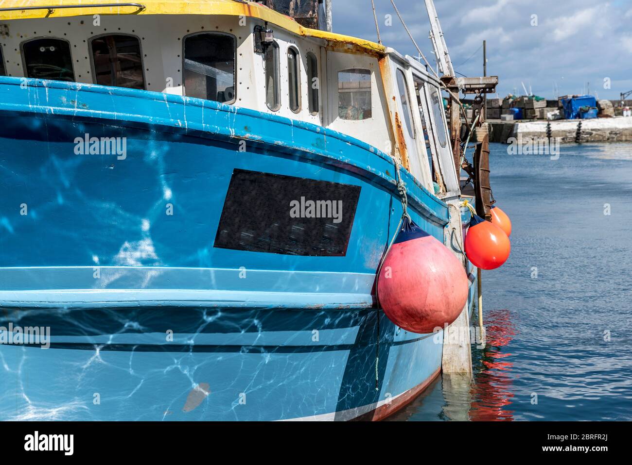 Profile of fishing boat hi-res stock photography and images - Alamy