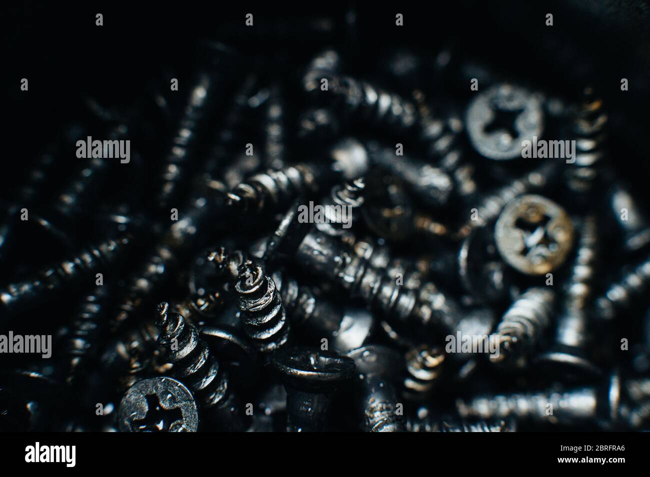 Scrap metal nail screw hi-res stock photography and images - Alamy