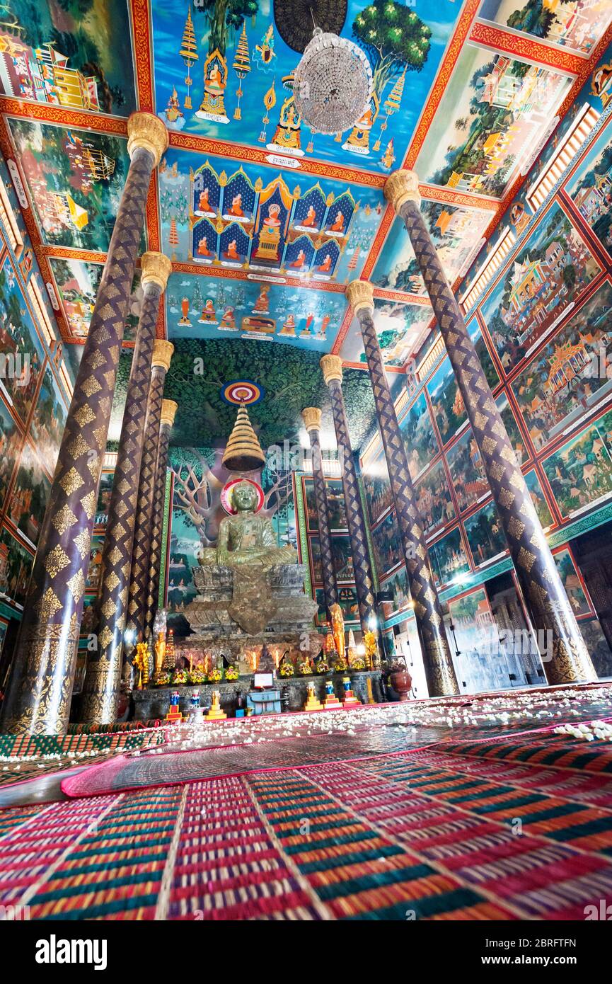 Inside Vipassana Dhura Buddhist Centre, Udong, Kampong Speu Province ...