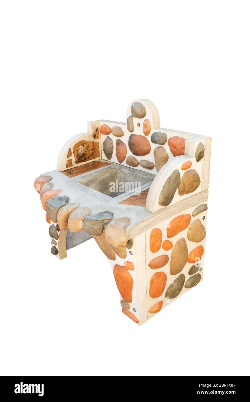 Stone brick history house Cut Out Stock Images & Pictures - Alamy