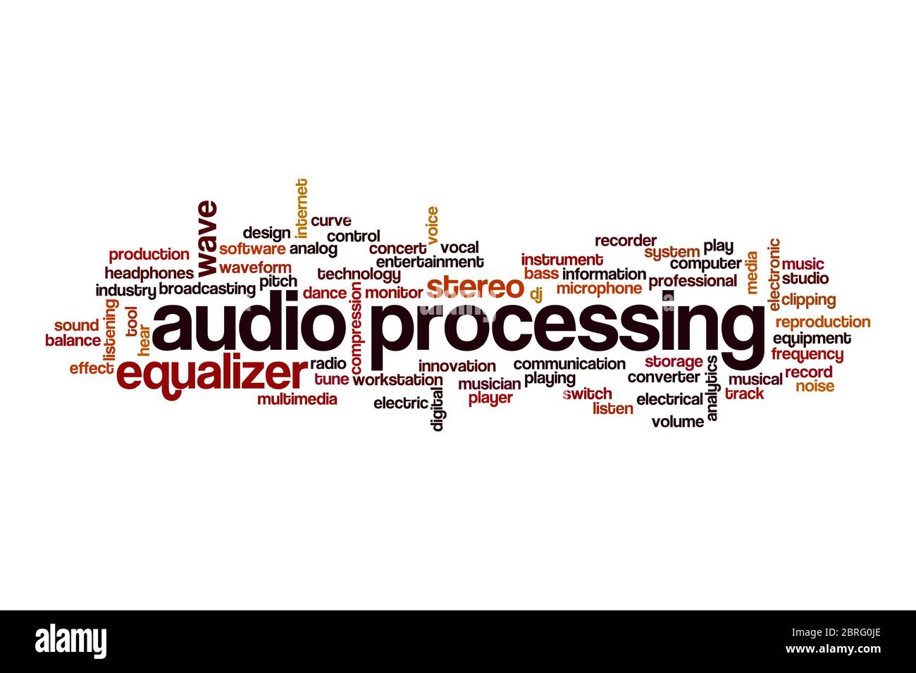Audio processing hi-res stock photography and images - Alamy