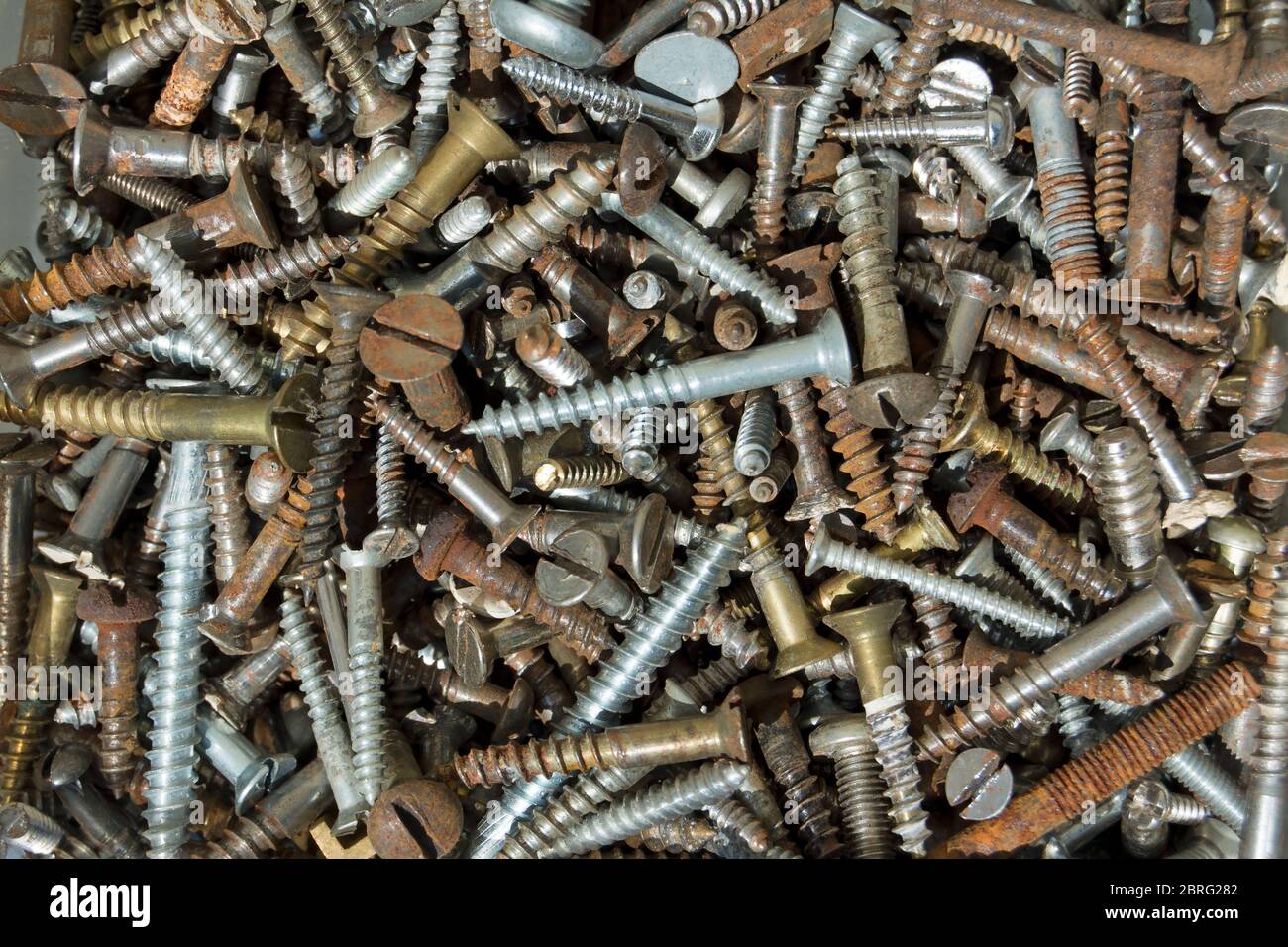 Assorted screws hi-res stock photography and images - Alamy