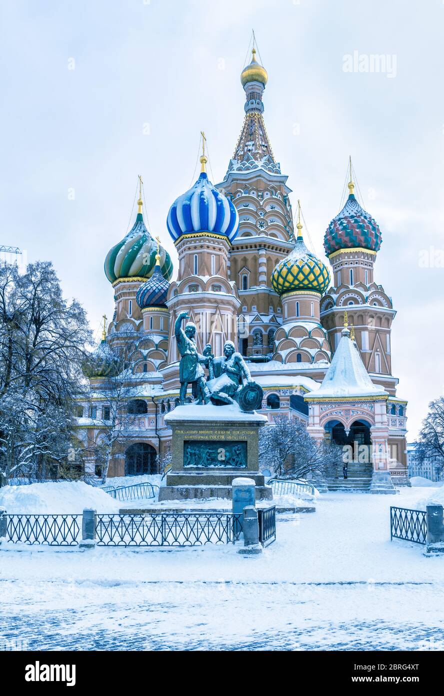 Red Square Russia Winter
