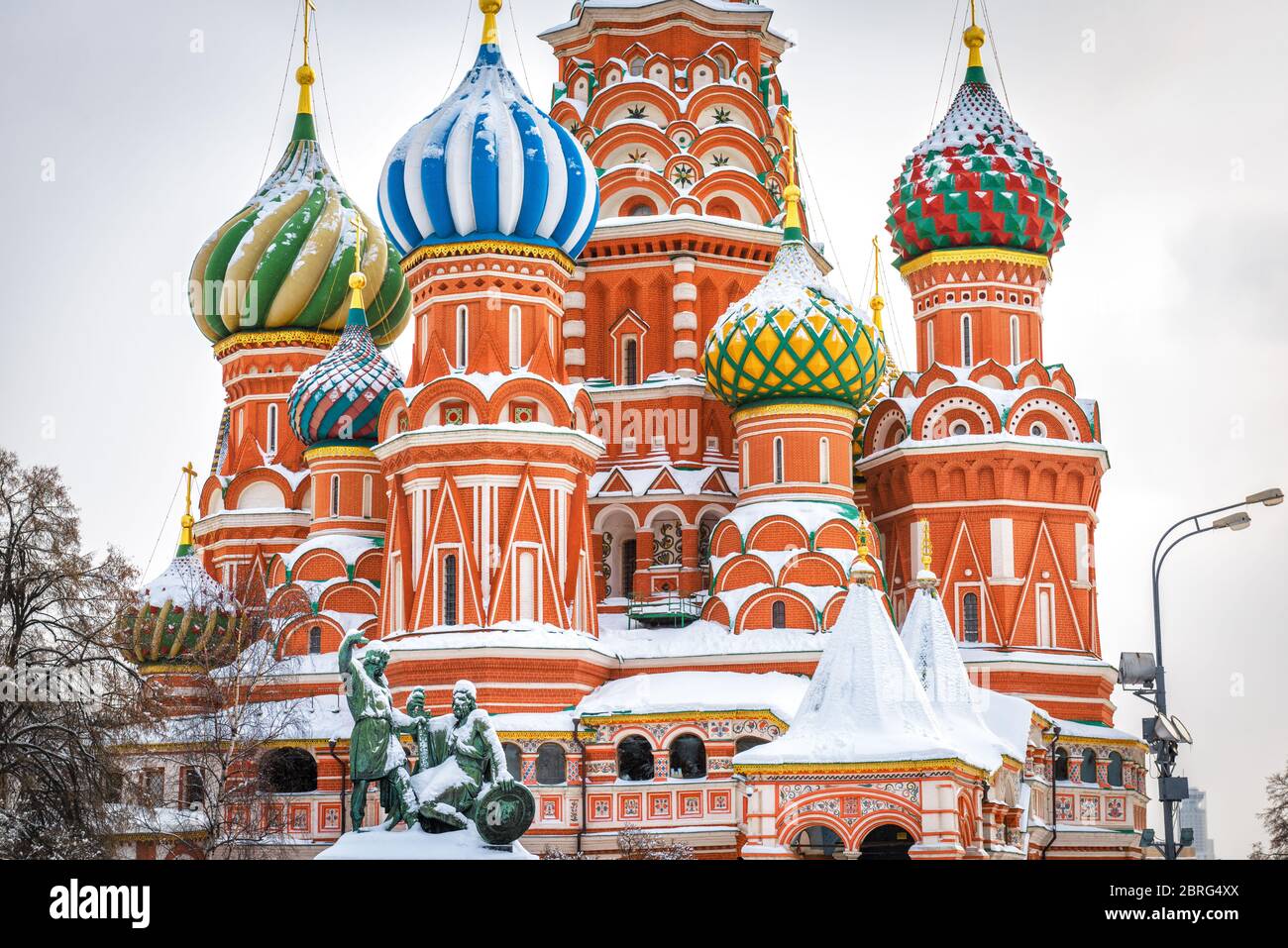 Red Square Russia Winter