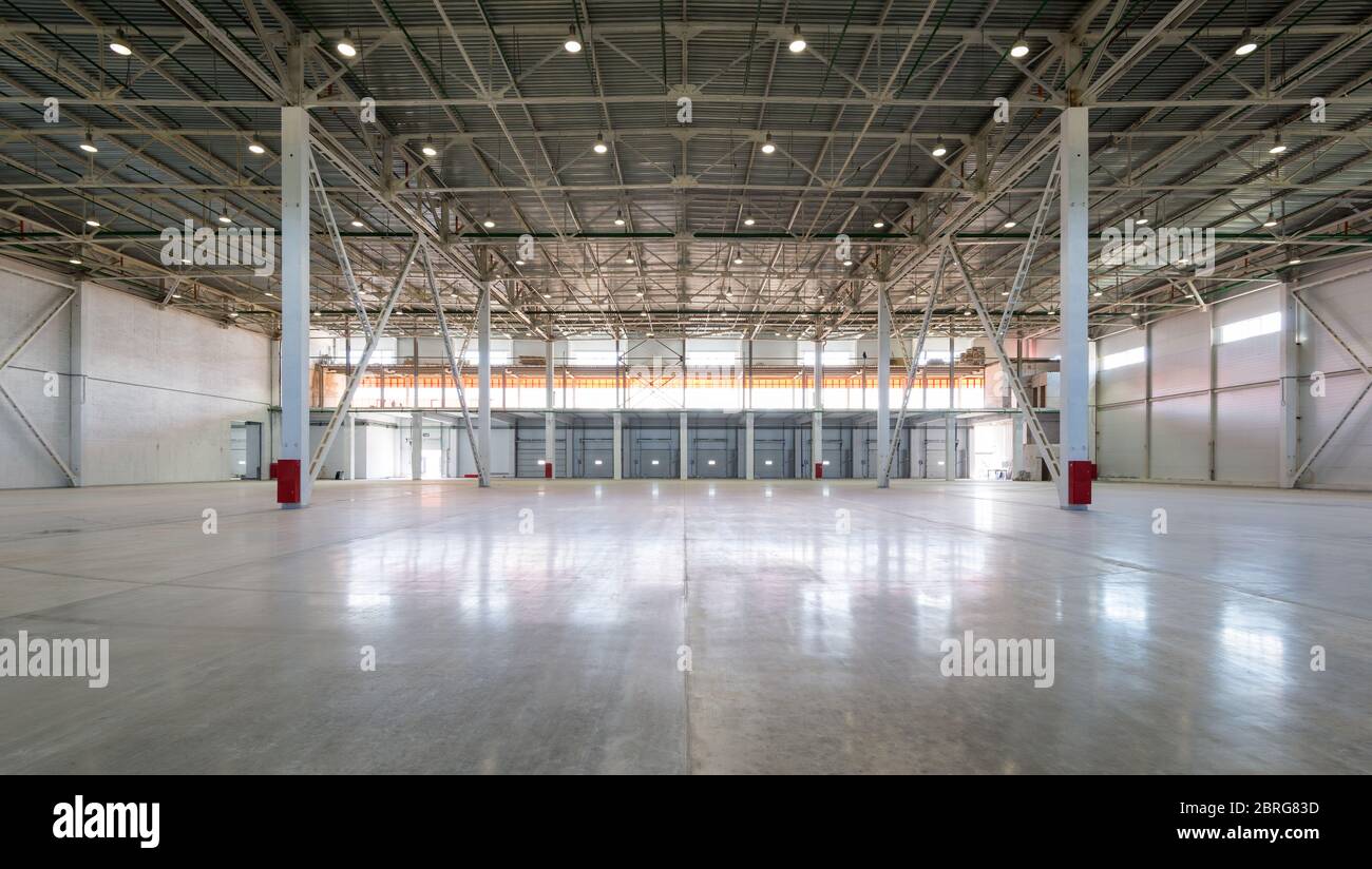 A big modern storage room Stock Photo - Alamy