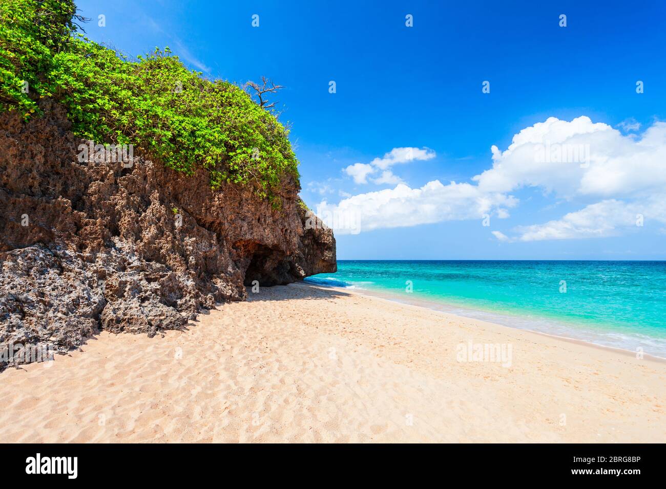 White sand beach in Boracay island in Philippines Stock Photo - Alamy